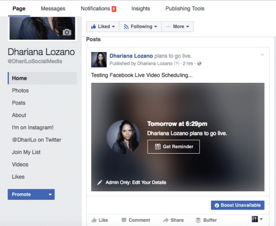 How to Schedule a Live Video on Facebook | Agorapulse