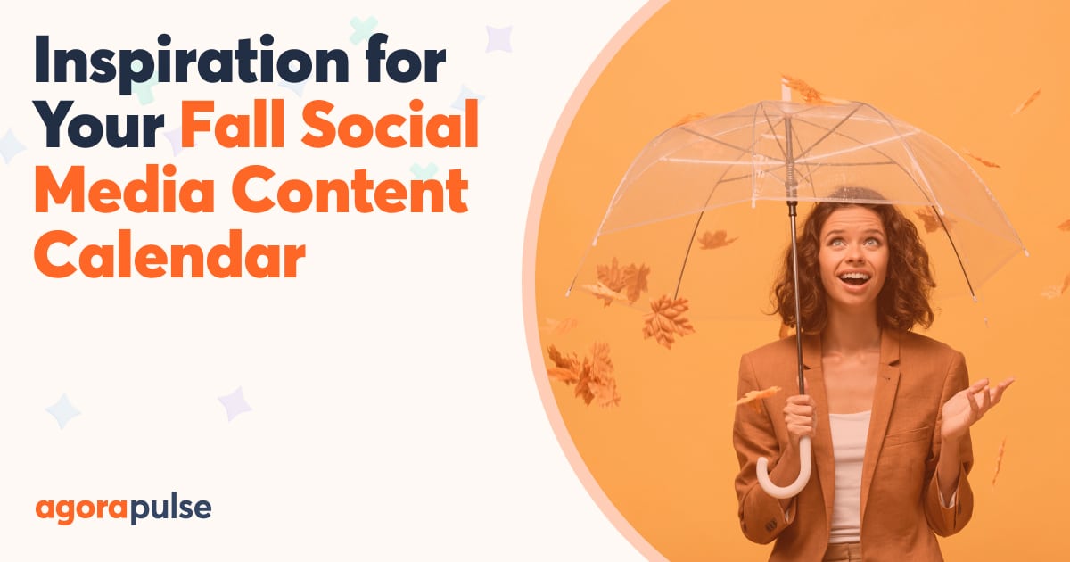 Social Media Content for the Fall Season | Ideas to Fill Your Calendar