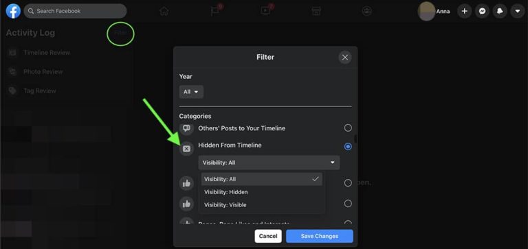 What Happens When hiding a Facebook Post + How to Hide One