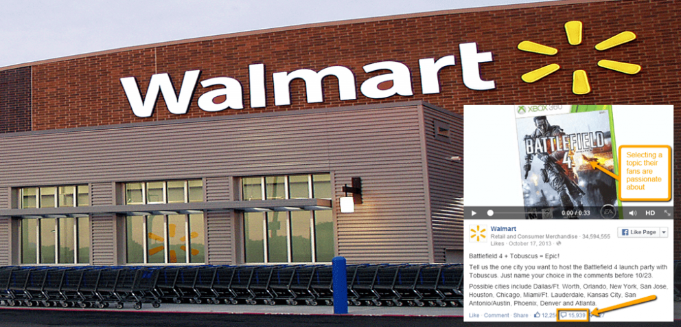 Mejores páginas de Facebook: Cómo Walmart logró 15,938 comentarios en 1 ...